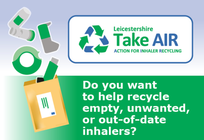 Inhaler Recycling – Community Pharmacy Leicestershire and Rutland